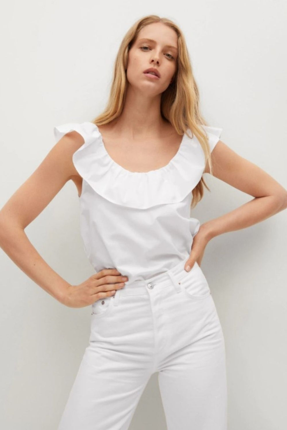 Overlap Neck Top – Styched Fashion