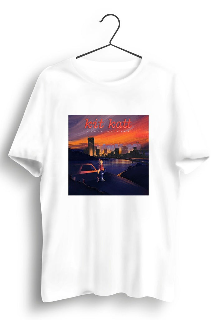 Kit Katt album cover White Tshirt – Styched Fashion