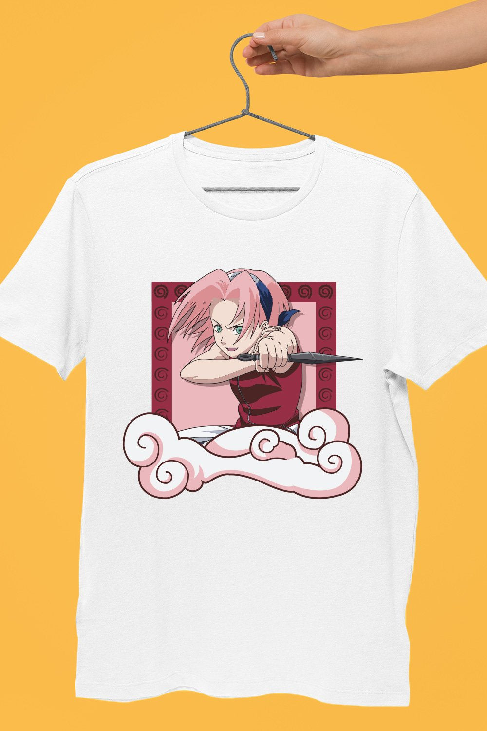 Sakura White Tshirt – Styched Fashion